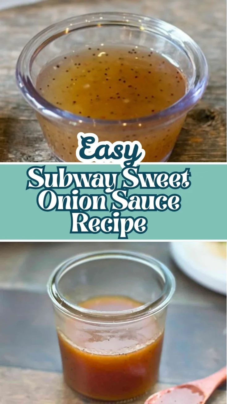 Subway Sweet Onion Sauce Recipe - Adorable Recipes